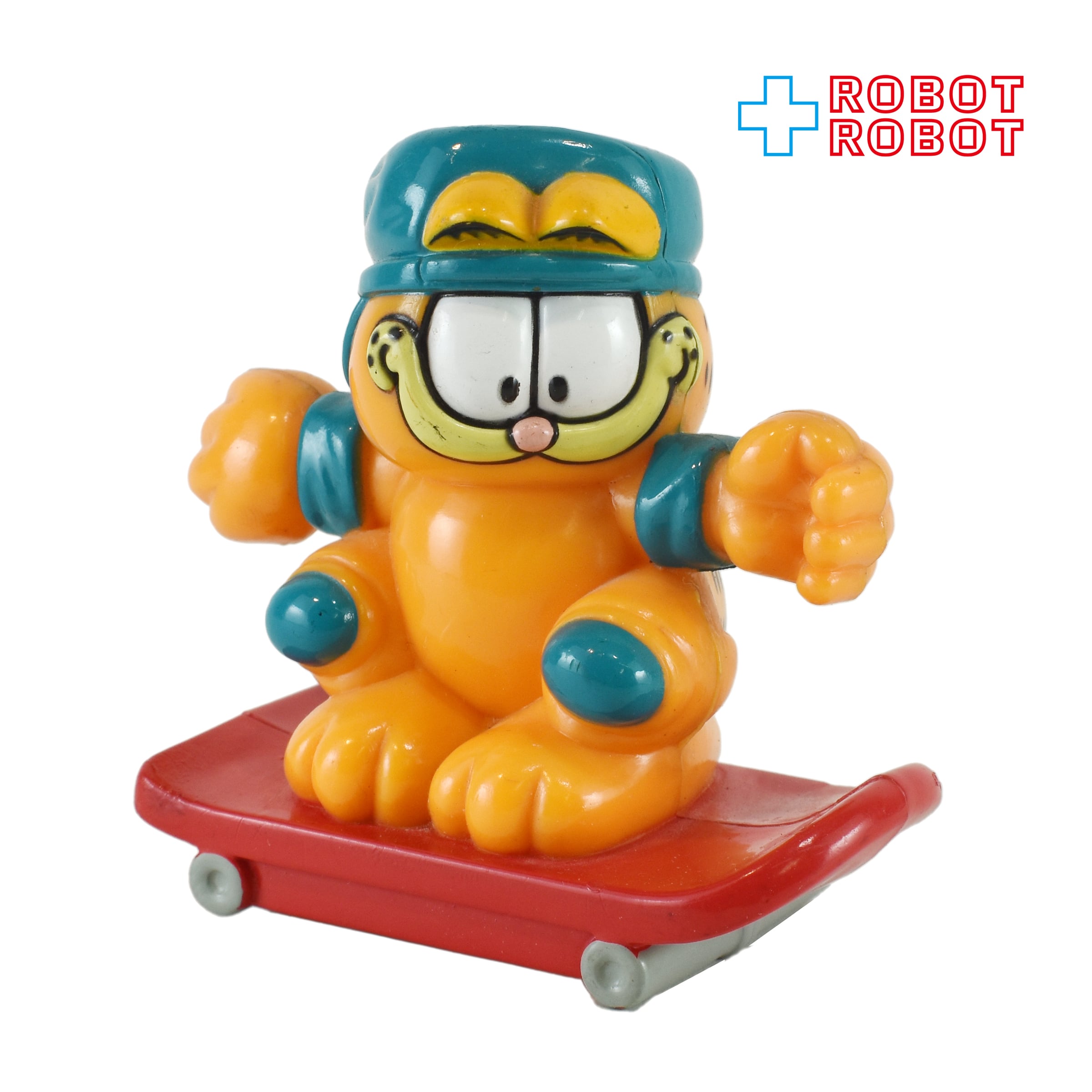 デイリークイーン ガーフィールド スケートボード プルバック ミールトイ 1999 – ROBOTROBOT