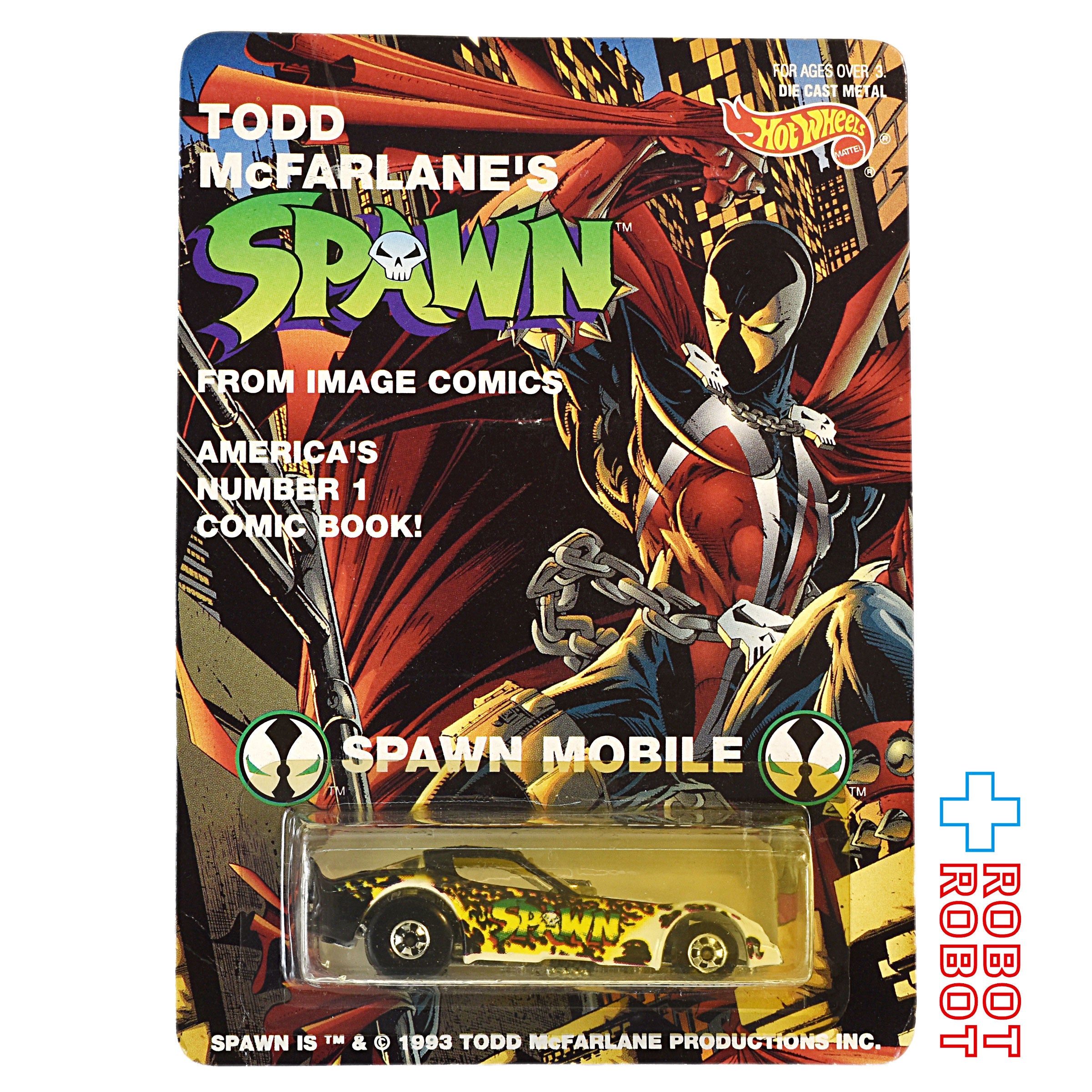 ホットウィール トッド・マクファーレンズ・スポーン スポーン・モービル 未開封 – ROBOTROBOT