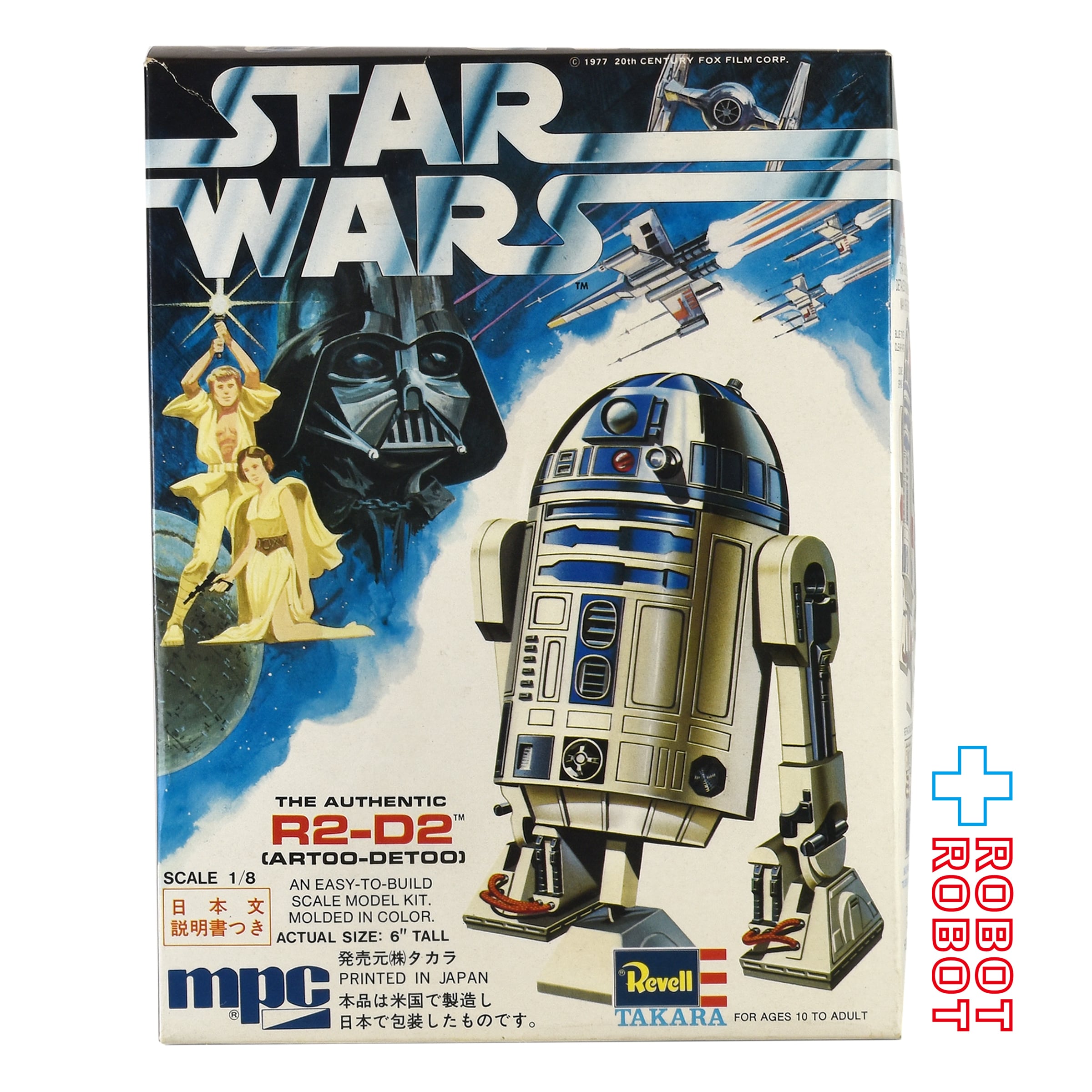 スター・ウォーズ mpc R2-D2 プラモデル モデルキット 箱入 日本語説明書つき – ROBOTROBOT