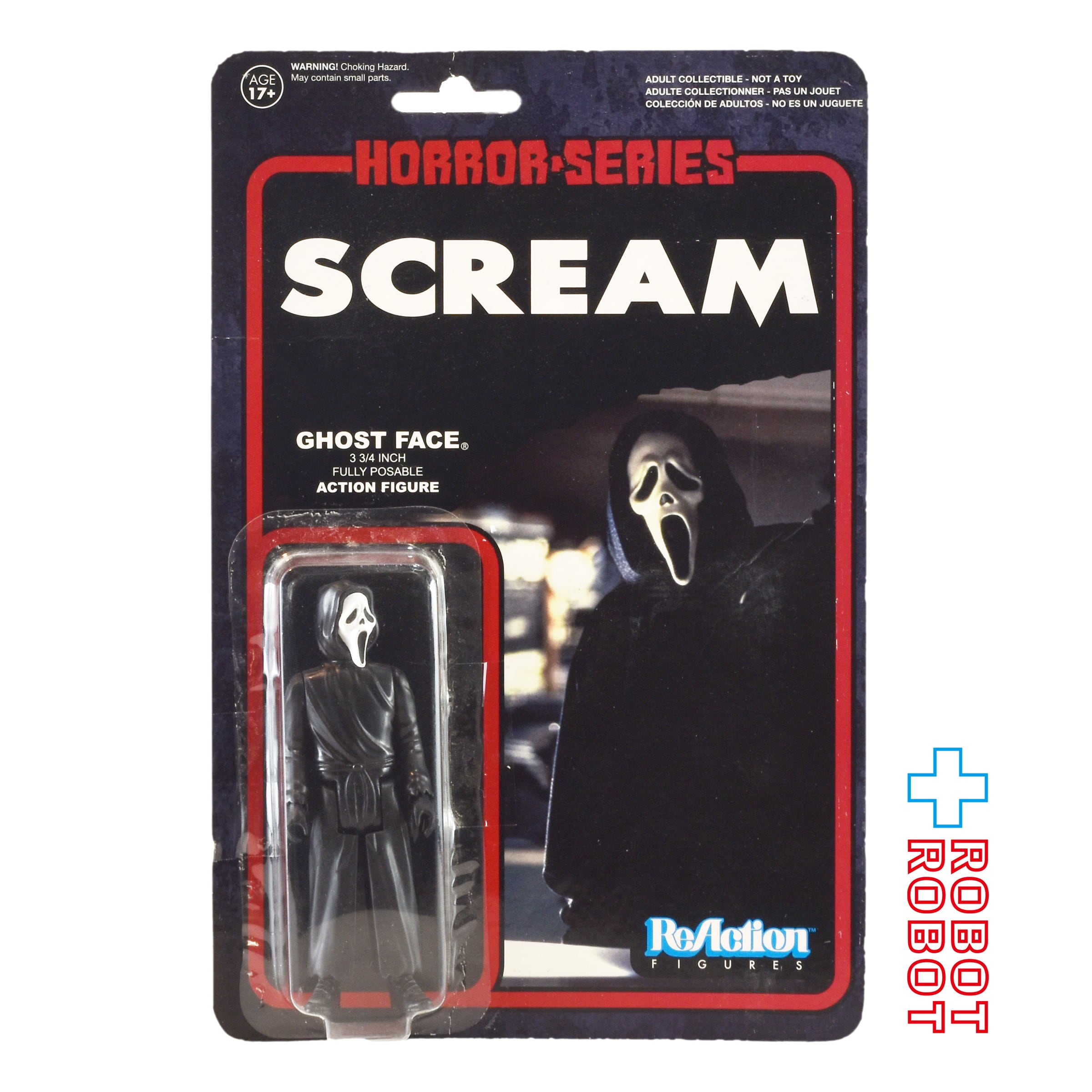 リ・アクション ホラーシリーズ スクリーム 3.75インチ・アクションフィギュア – ROBOTROBOT