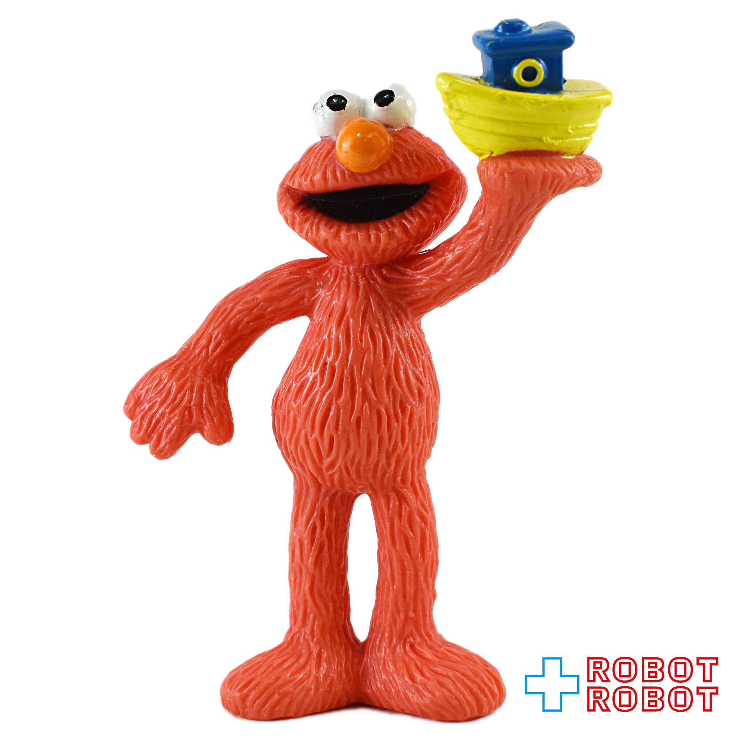タイコ社 セサミストリート エルモ 船のおもちゃ持ち PVCフィギュア – ROBOTROBOT
