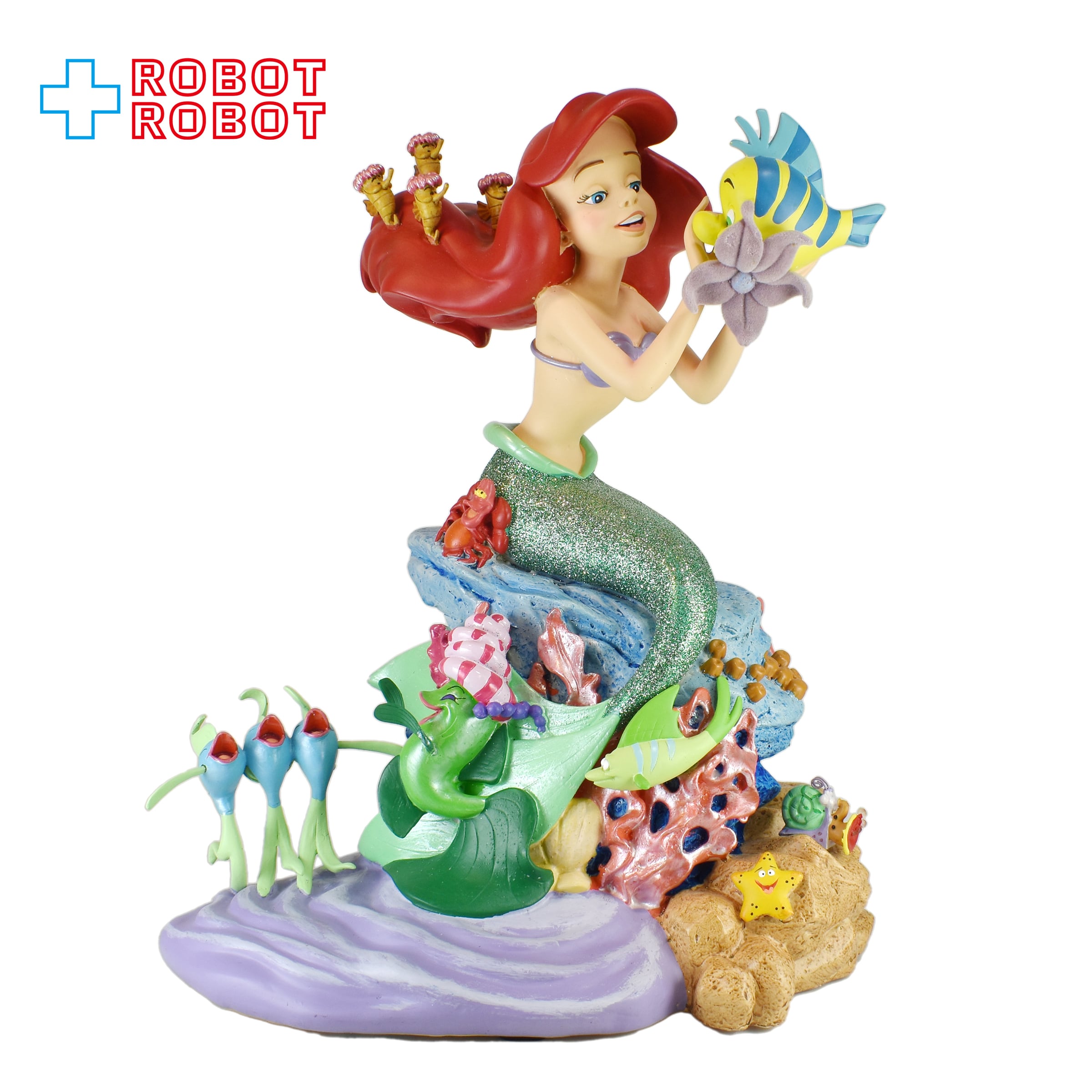 WDW Costa Alavezos アート・オブ・ディズニー リトルマーメイド アリエル & フレンズ スタチュー 32センチ 箱なし ※ – ROBOTROBOT