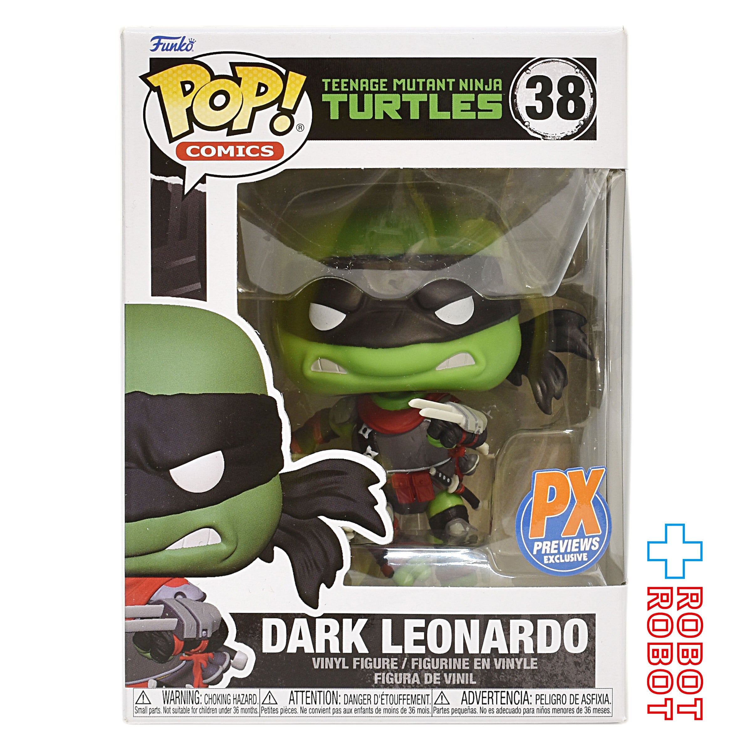 ファンコ POP! 38 TNMT ダークレオナルド ビニールフィギュア 未開封 – ROBOTROBOT