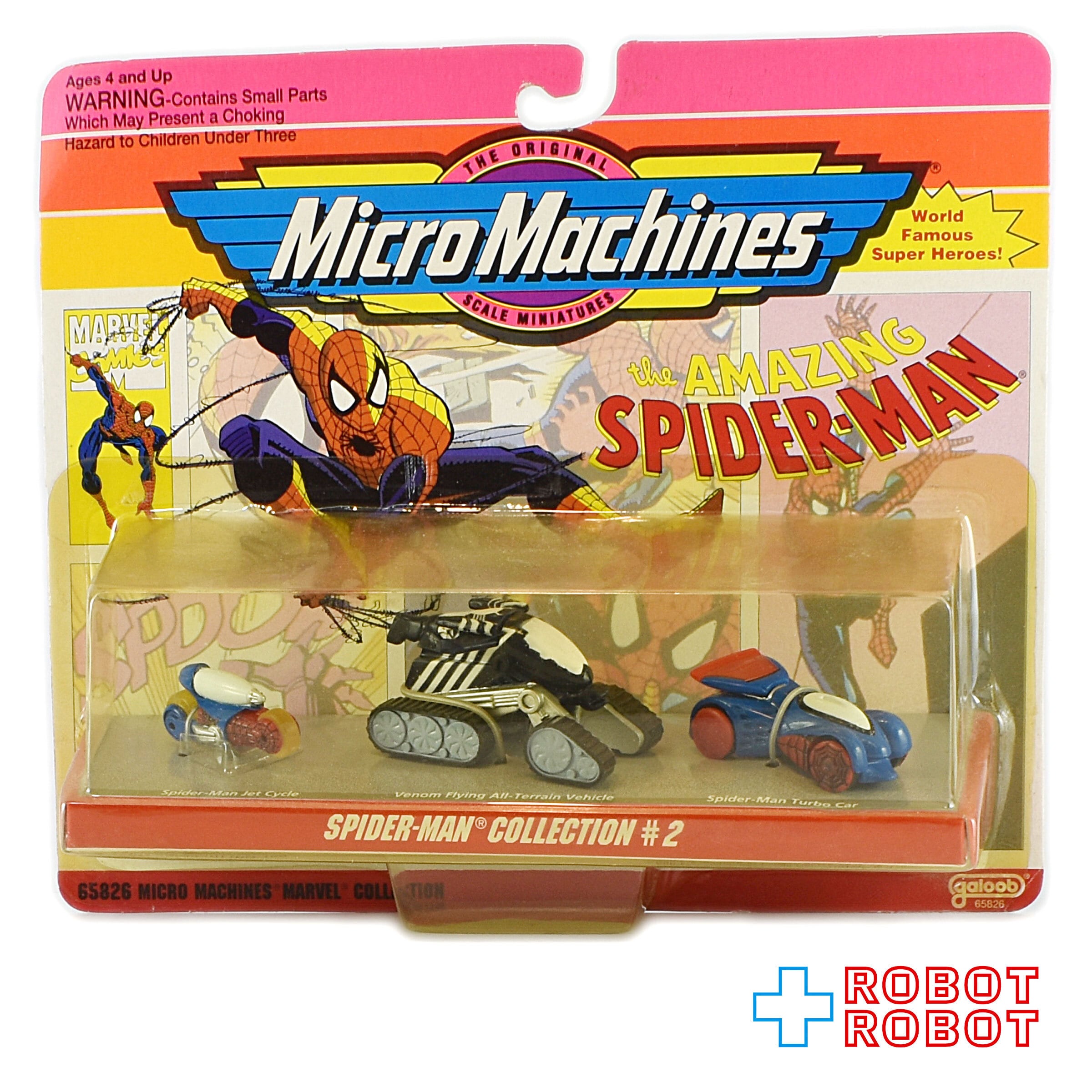 マーベル マイクロマシンズ アメイジング スパイダーマン コレクション #2 1993 未開封 – ROBOTROBOT