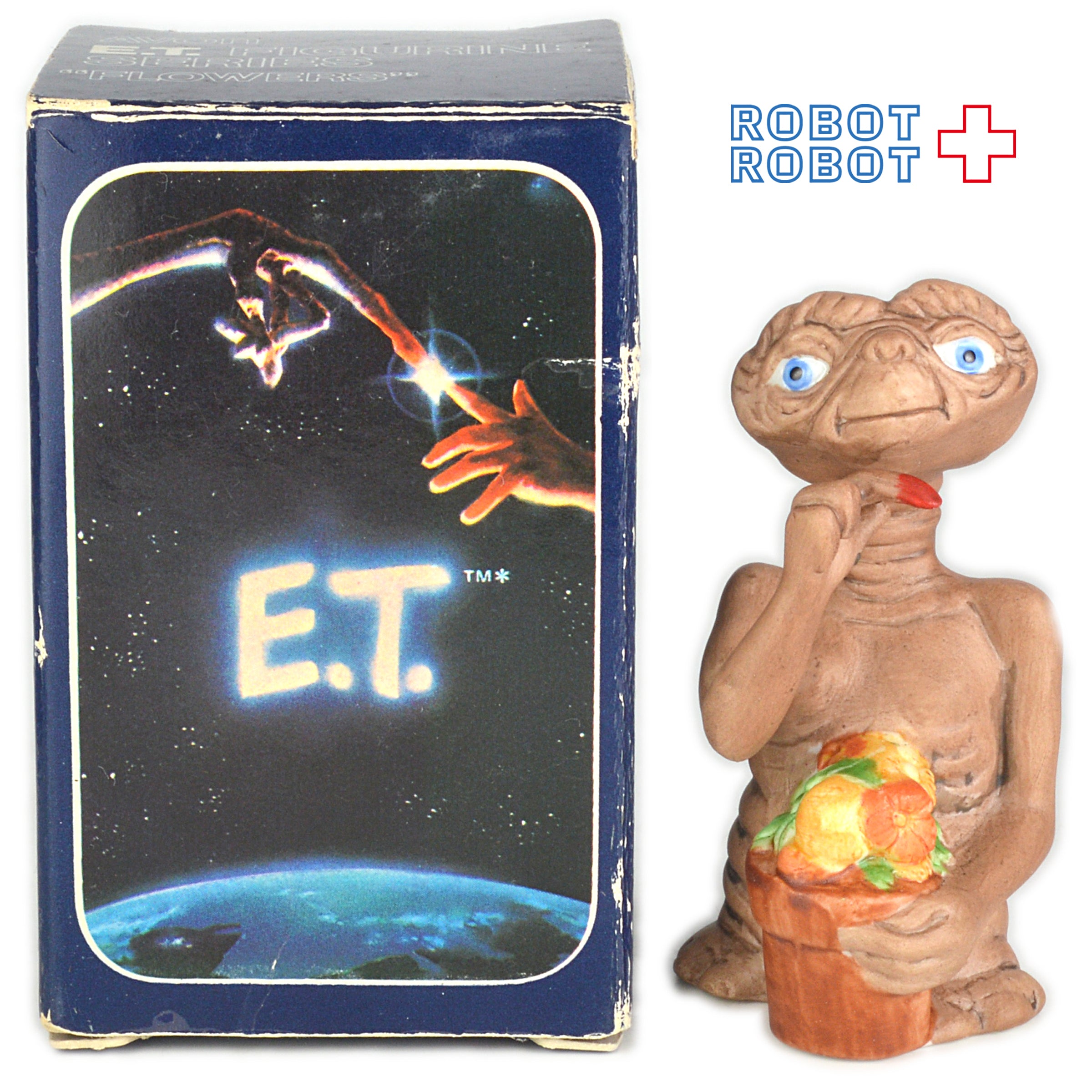 AVON E.T. 陶器製フィギュリン 箱付 – ROBOTROBOT