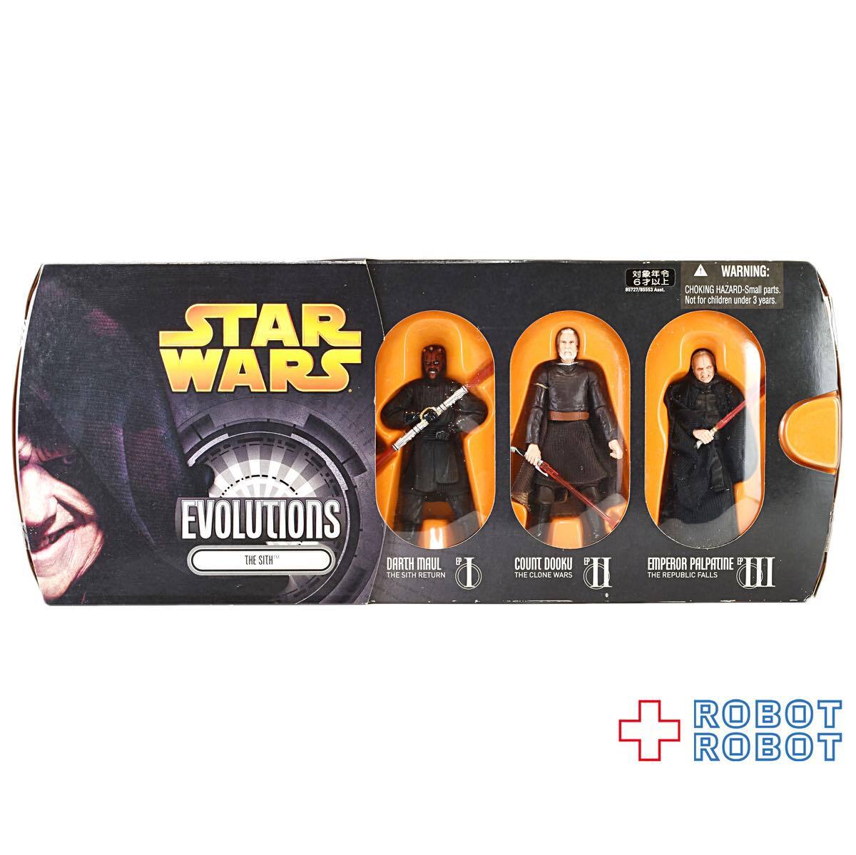 スター・ウォーズ エボルーション シス アクションフィギュア3PK – ROBOTROBOT