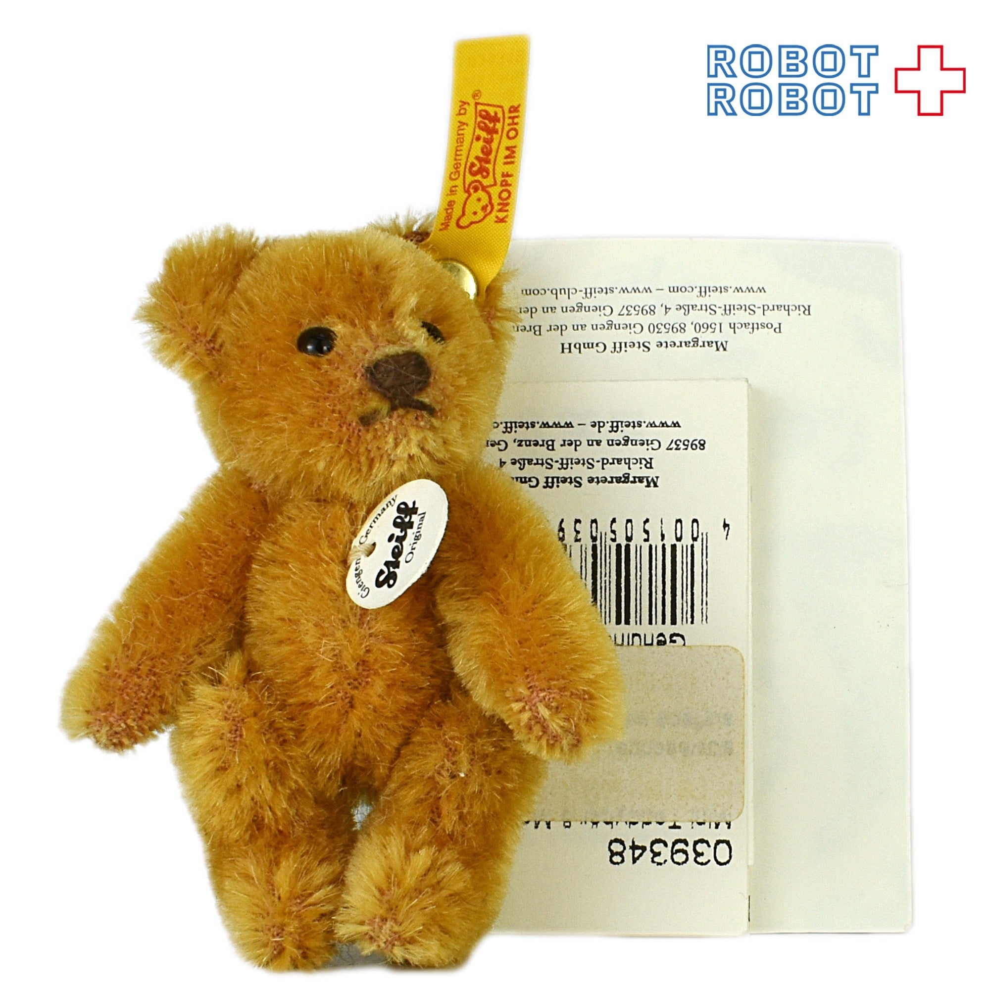 シュタイフ Steiff ミニ テディベア フォックス・レッド – ROBOTROBOT