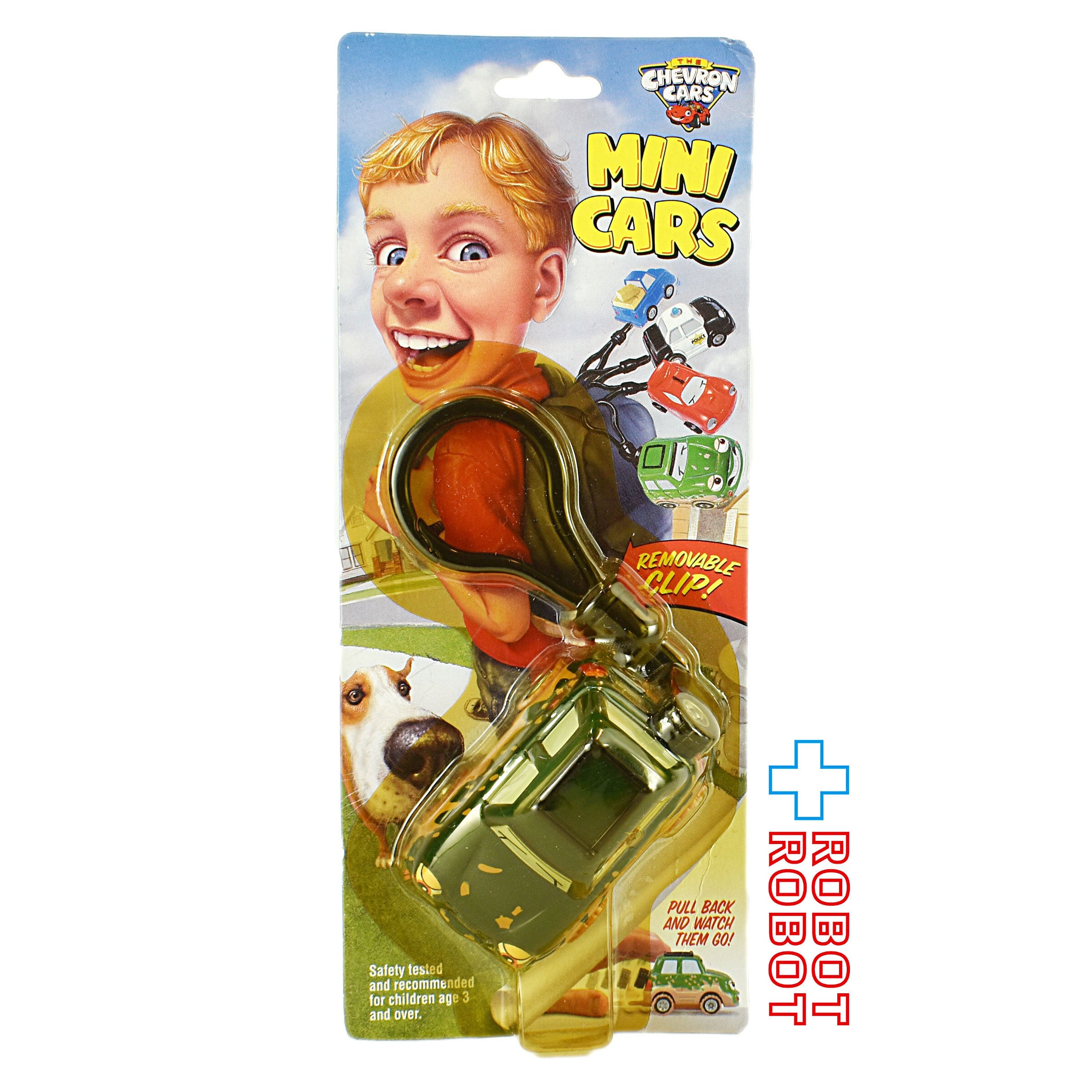 シェブロンカーズ フレディー4ウィーラー リムーバブルクリップ ミニカーズ 未開封 – ROBOTROBOT
