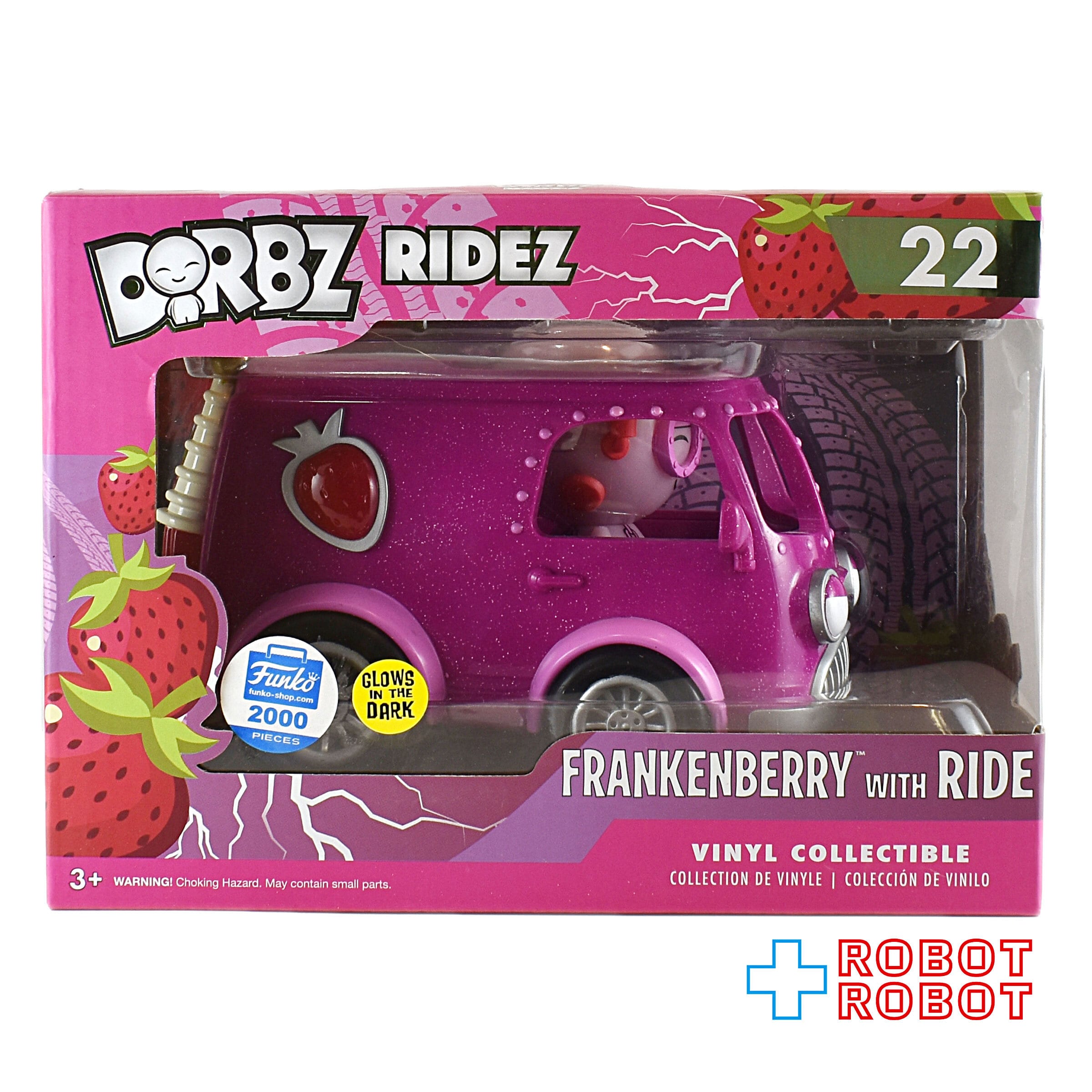 ファンコ DORBZ RIDEZ ドーブズ 22 フランケンベリー with ライド 蓄光 ビニール コレクティブル フィギュア 2000体 – ROBOTROBOT