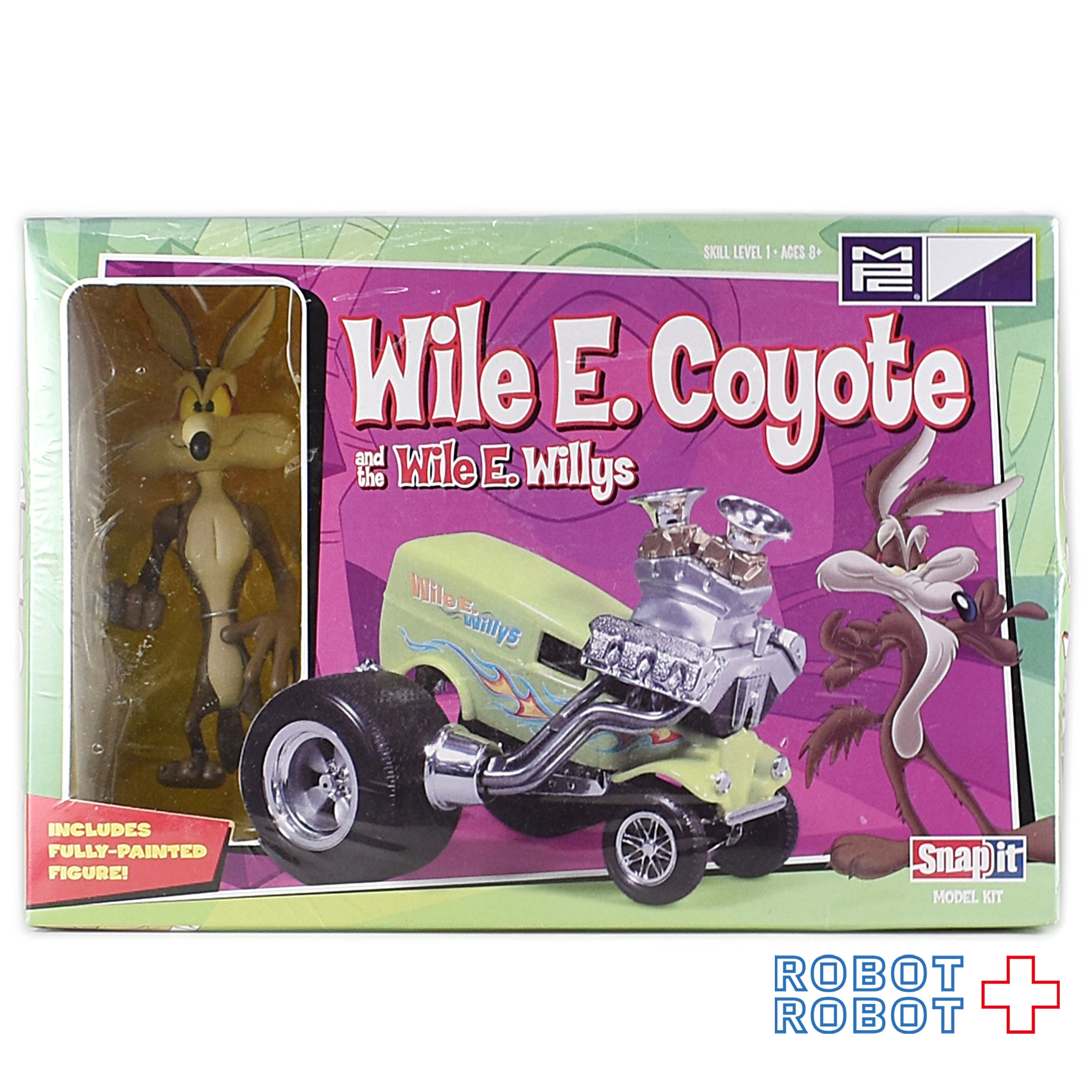 mpc ワイリー・コヨーテのフィギュアとホットロッドカーのキット – ROBOTROBOT