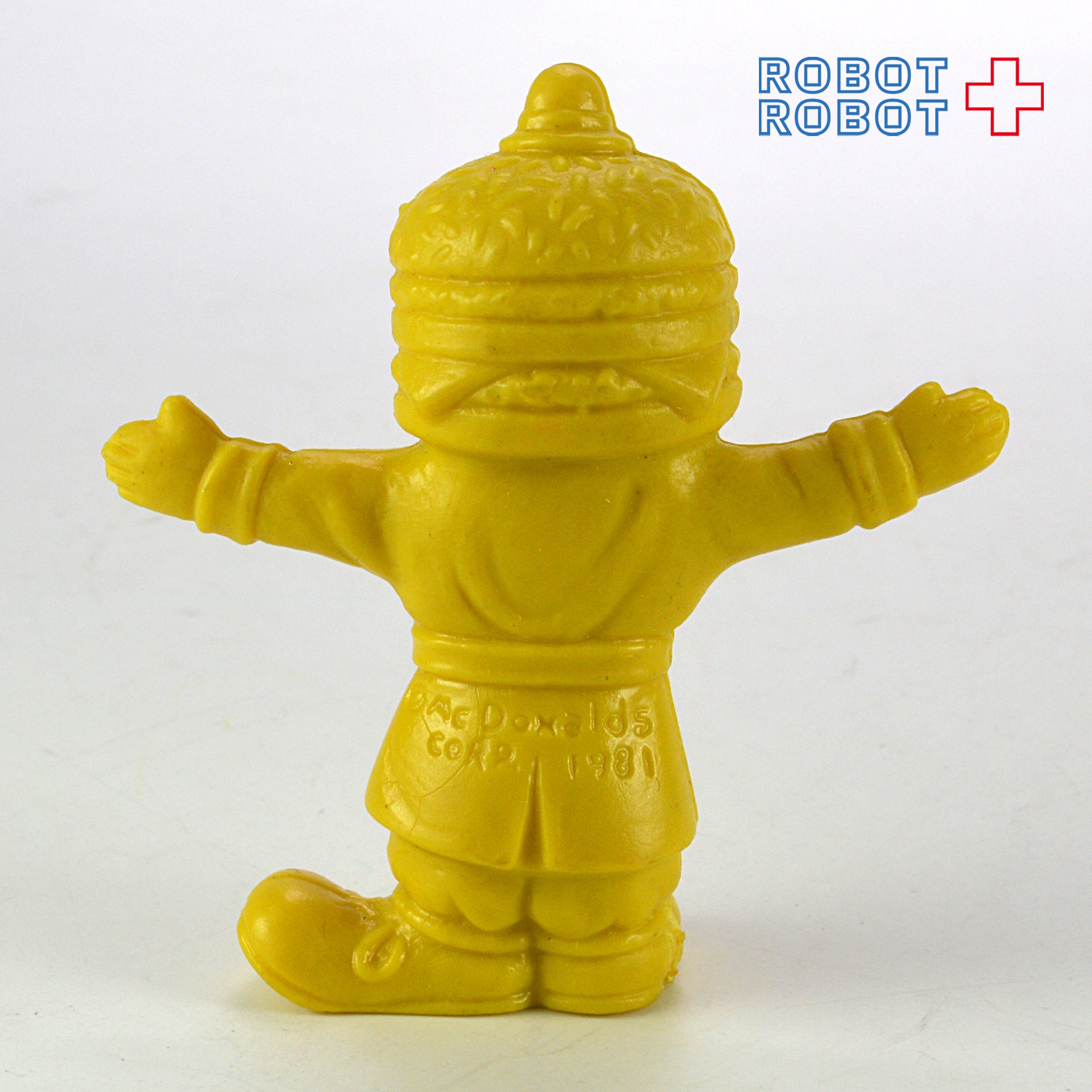 マクドナルド ハッピーミール アドベンチャーズ・オブ・ロナルドマクドナルド ビッグマック イエロー 1981 – ROBOTROBOT