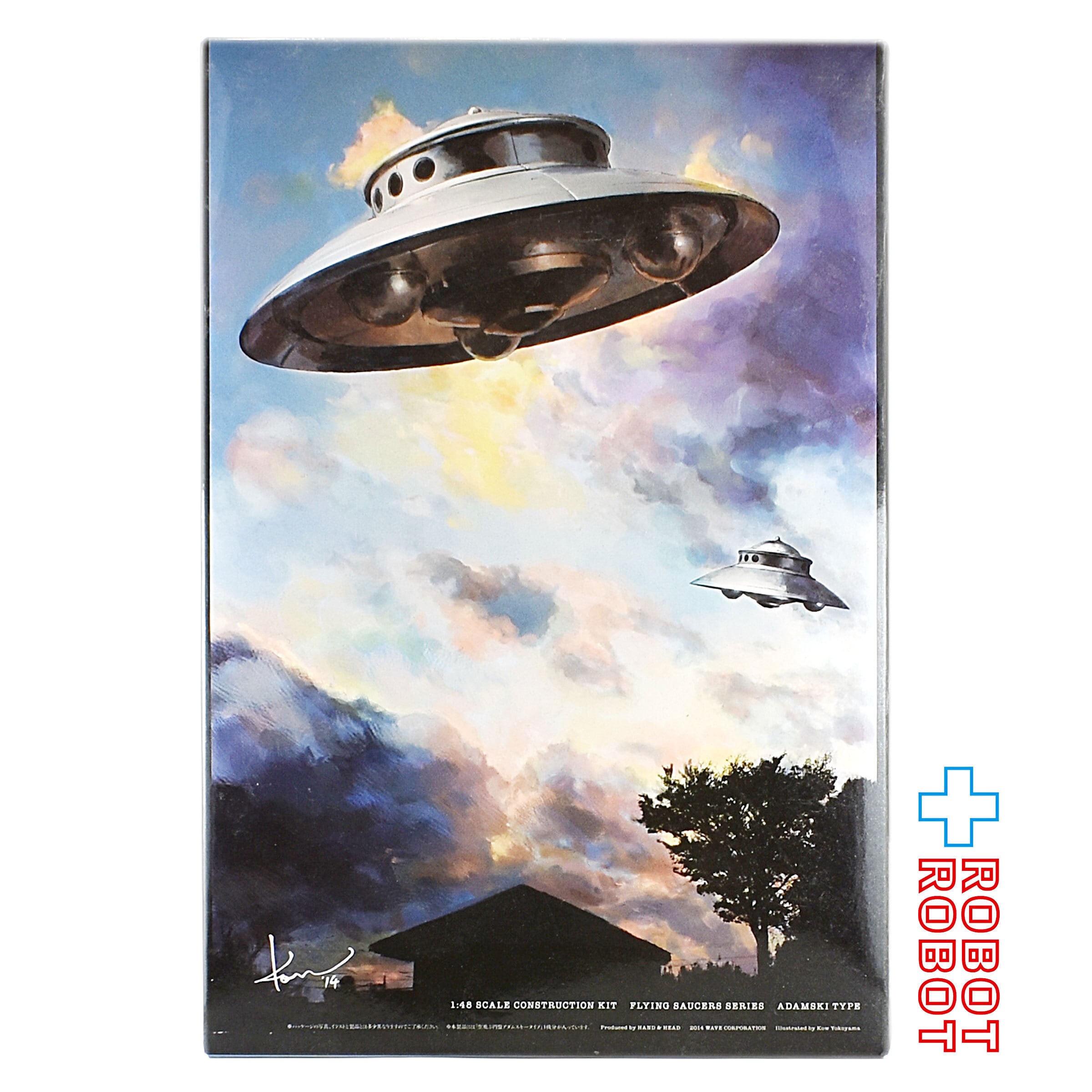 WAVE ウェーブ 1/48 空飛ぶ円盤 アダムスキータイプ プラモデル 未使用 – ROBOTROBOT