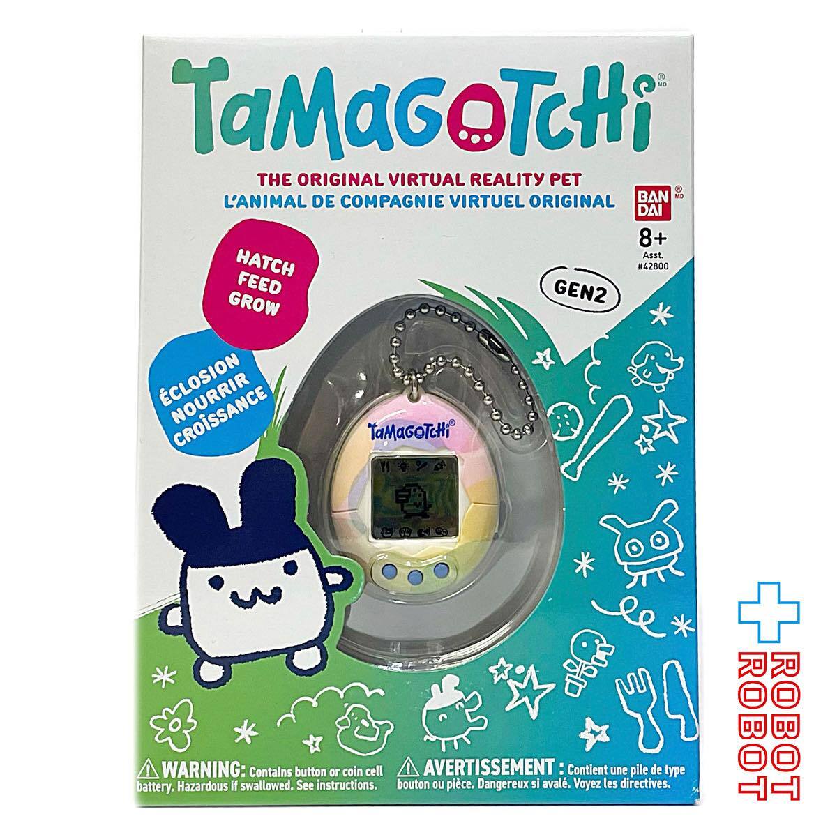 バンダイ US版 オリジナルたまごっち GEN #2 パステルバブル – ROBOTROBOT