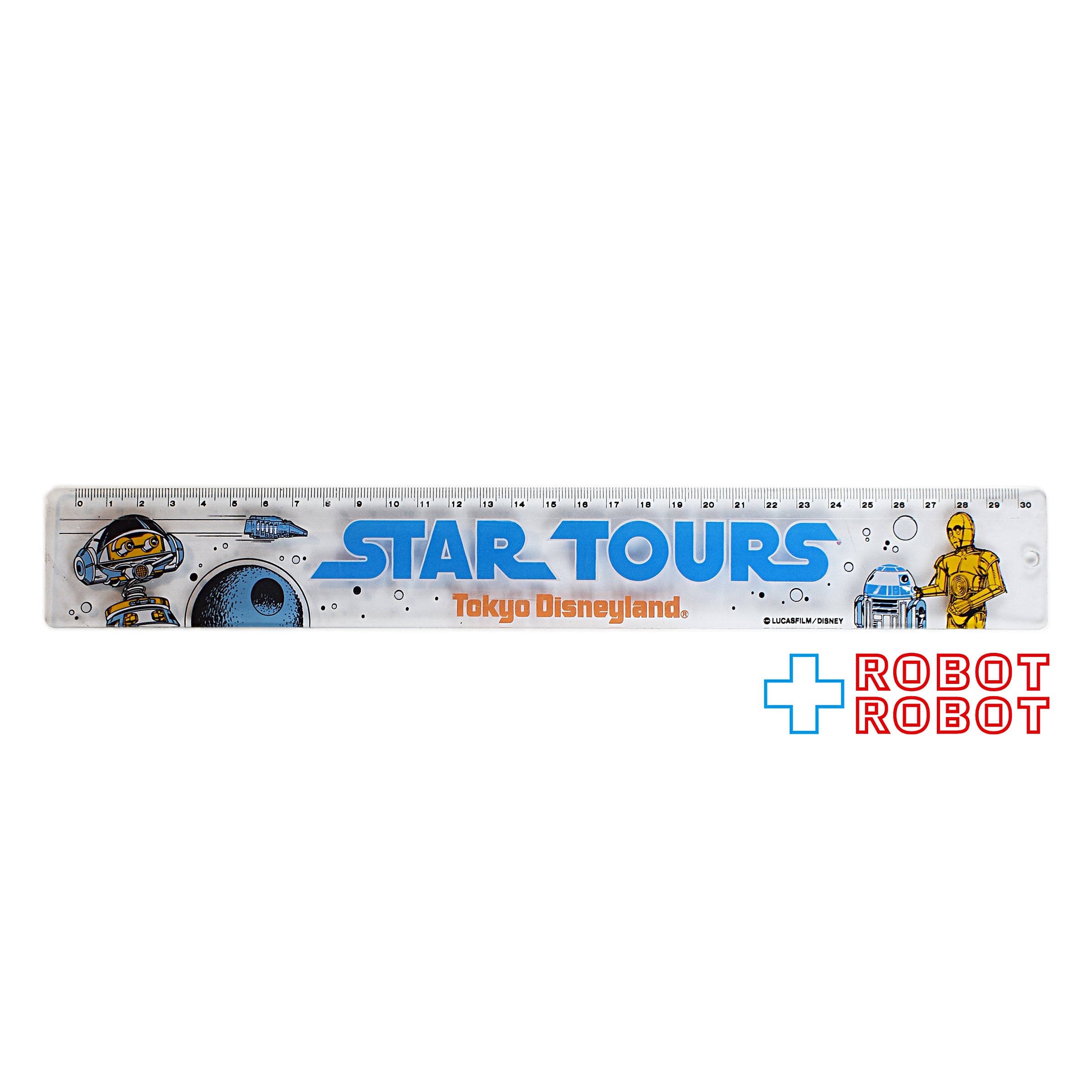TDL スター・ウォーズ スターツアーズ 30cm プラスチック定規 – ROBOTROBOT