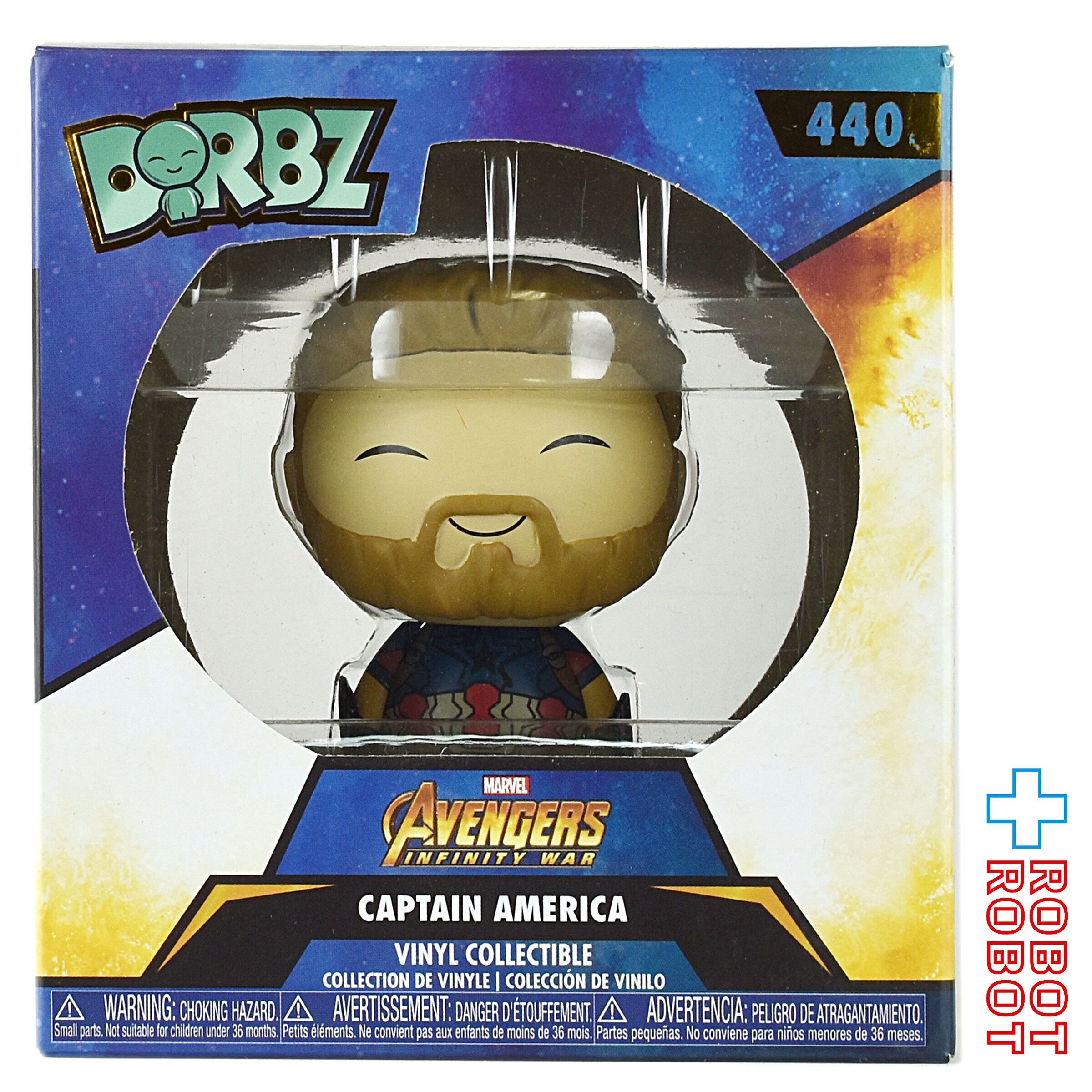 ファンコ Dorbz 440 MARVEL アベンジャーズ インフィニティ・ウォー キャプテン・アメリカ 国内版 未開封 – ROBOTROBOT