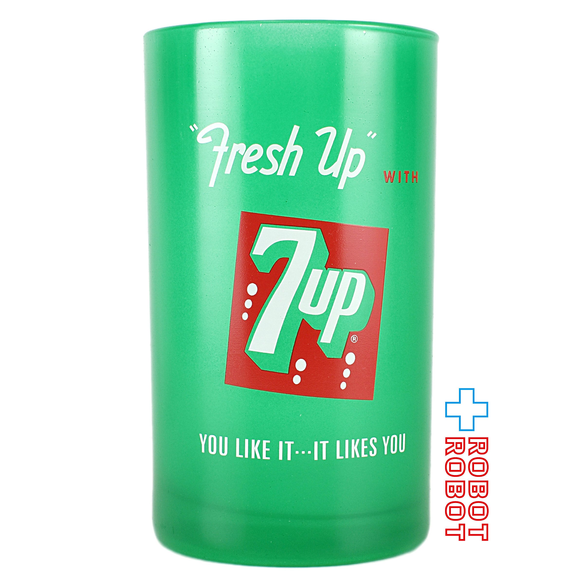 7UP セブンアップ グラス グリーン "Fresh Up" with 7UP – ROBOTROBOT