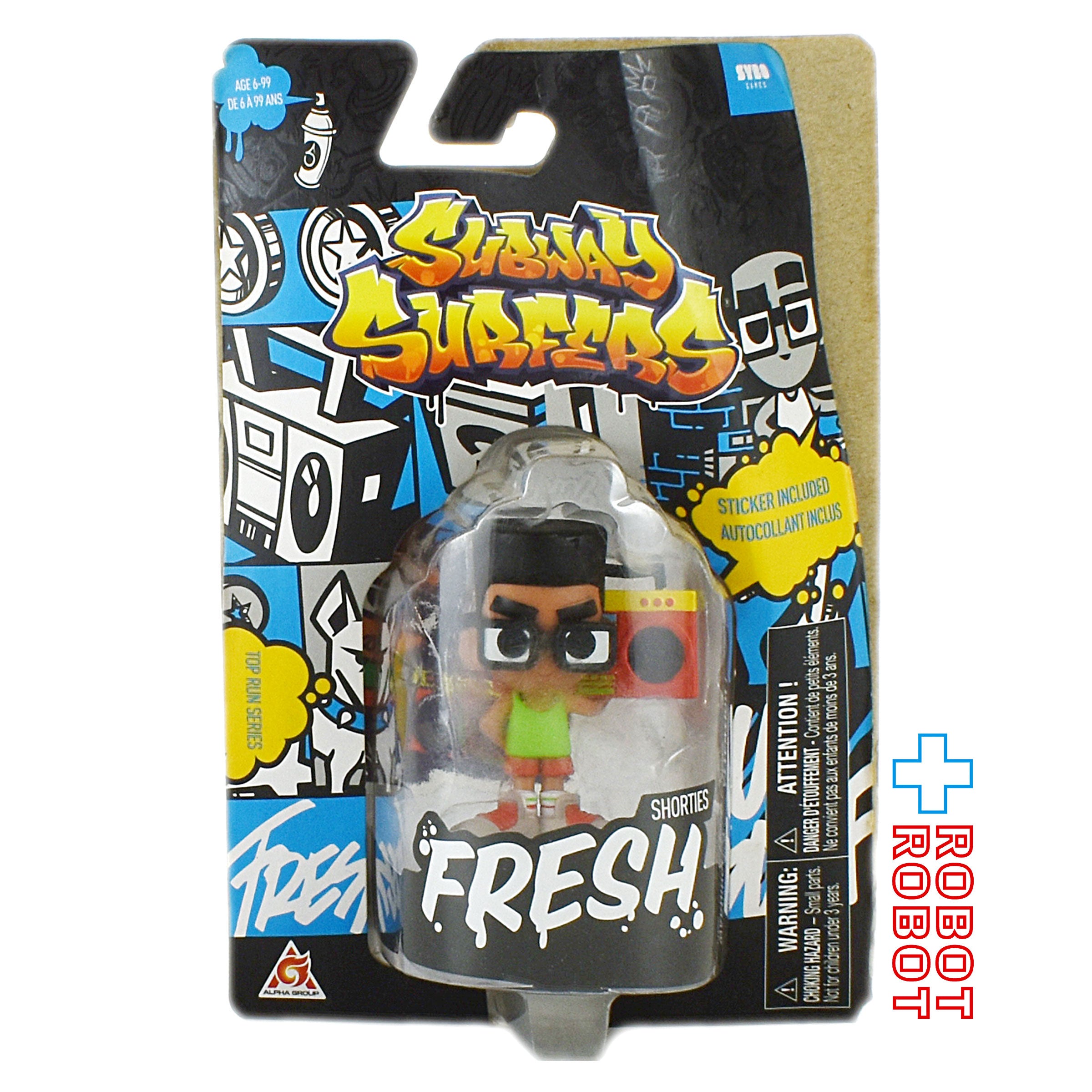 サブウェイサーファーズ ショーティーズ フリースタイル フレッシュ ミニフィギュア 未開封 ※難有り – ROBOTROBOT