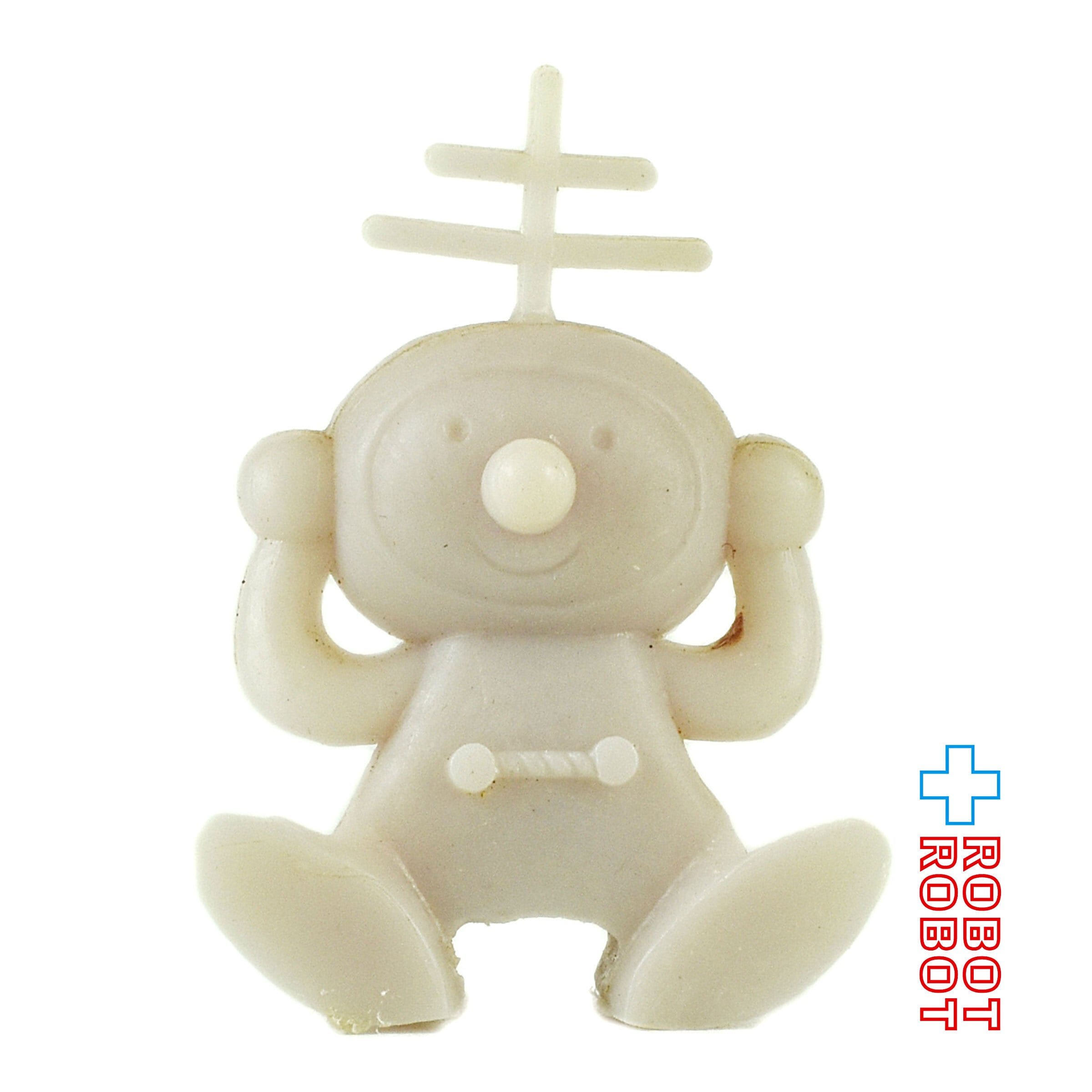 ナビスコ スプーンマン スプーンシッター 宇宙人クランチー 両腕耳に スモール 薄ピンク色 シリアルプレミアム 1950年代 – ROBOTROBOT