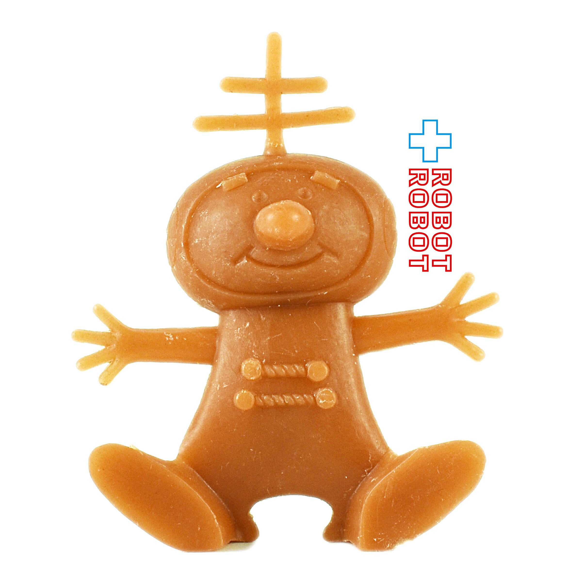 ナビスコ スプーンマン スプーンシッター 宇宙人クランチー 両手広げ スモール 茶色 シリアルプレミアム 1950年代 – ROBOTROBOT