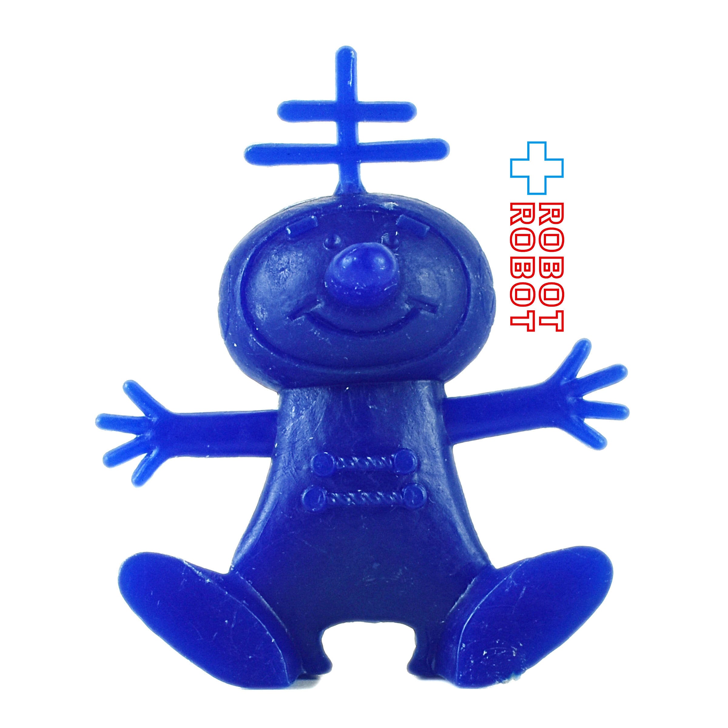 ナビスコ スプーンマン スプーンシッター 宇宙人クランチー 両手広げ ミドル 濃青色 シリアルプレミアム 1950年代 – ROBOTROBOT