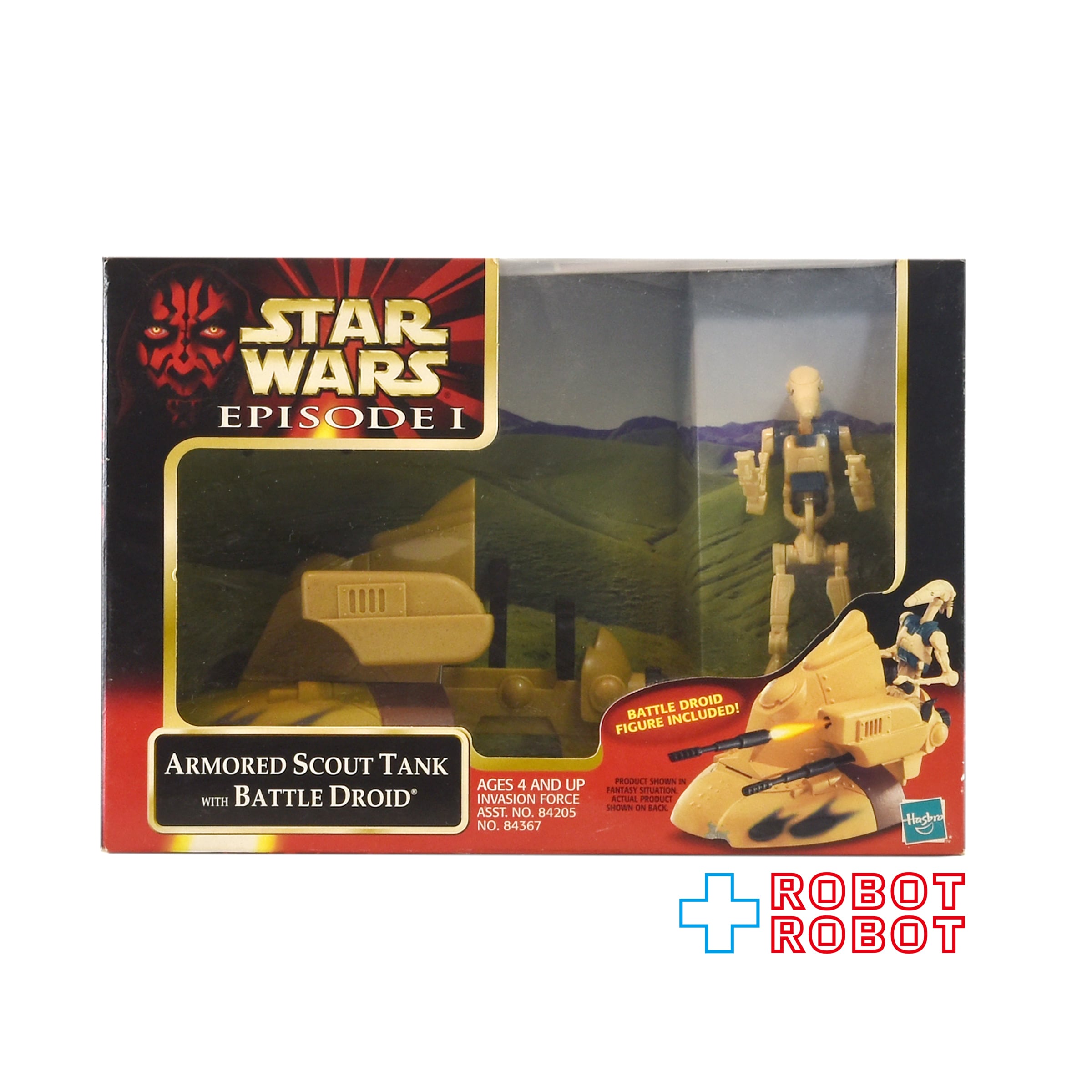 スター・ウォーズ EP1 インベイジョン・フォース with フィギュア アーマード・スカウト・タンク with バトル・ドロイド 国内版 – ROBOTROBOT