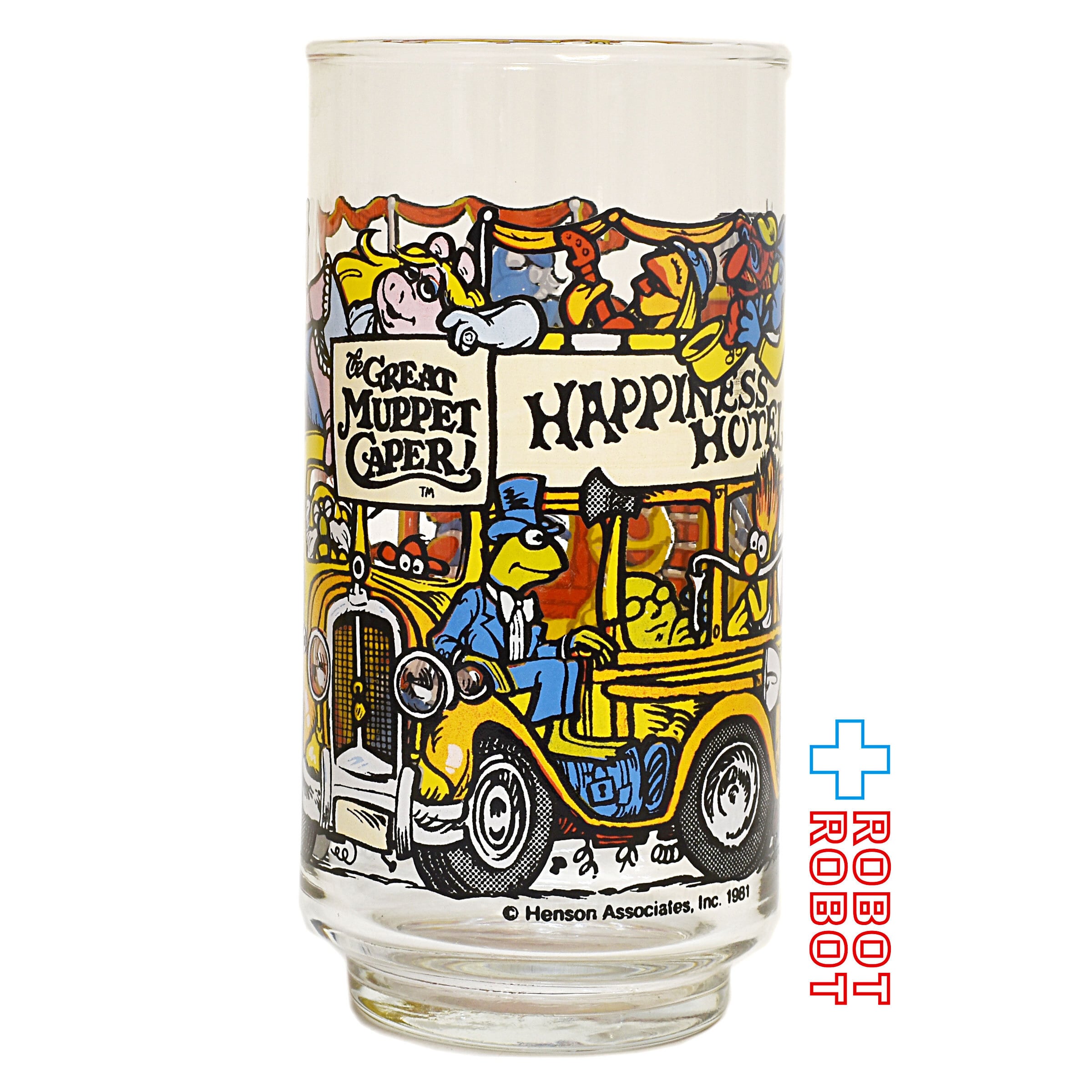 マクドナルド マペッツ ハッピネスホテル ガラスコップ 1981 – ROBOTROBOT