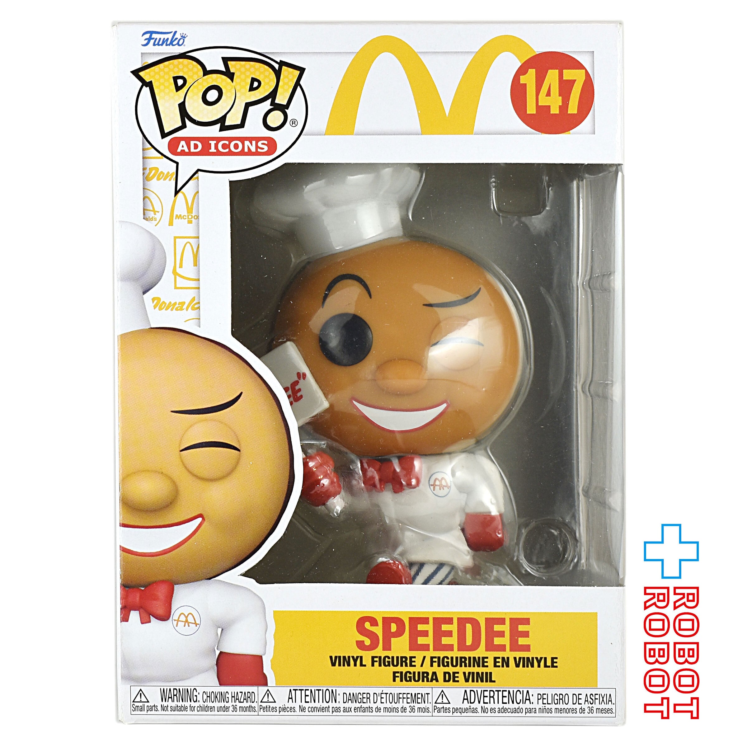ファンコ POP! ADアイコンズ 147 マクドナルド スピーディー ビニールフィギュア 未開封 – ROBOTROBOT