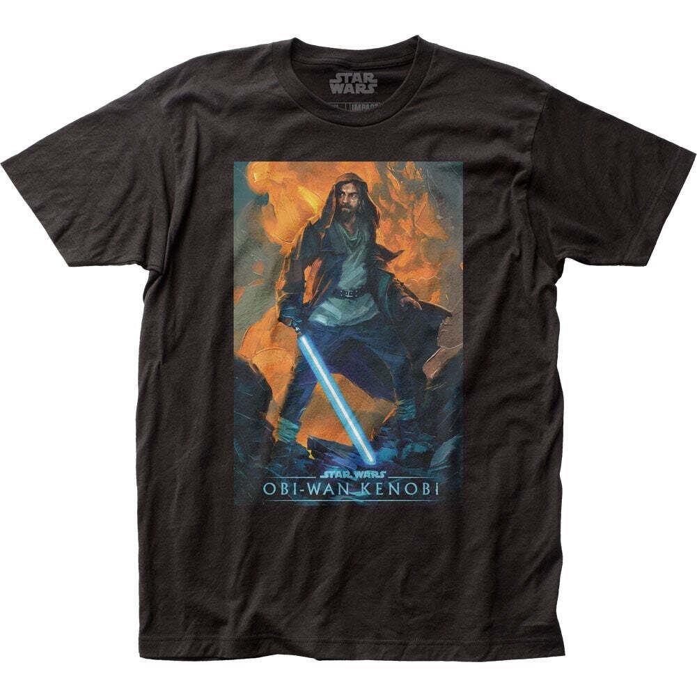 スター・ウォーズ Tシャツ Star Wars Obi-Wan Kenobi Painting Fitted Jersey T-Shirt – ROBOTROBOT