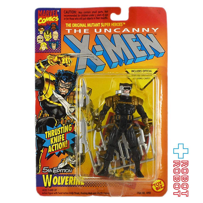 トイビズ 6インチフィギュア X-MEN アンキャニー ウルヴァリン 5th 黒服 アクションフィギュア – ROBOTROBOT