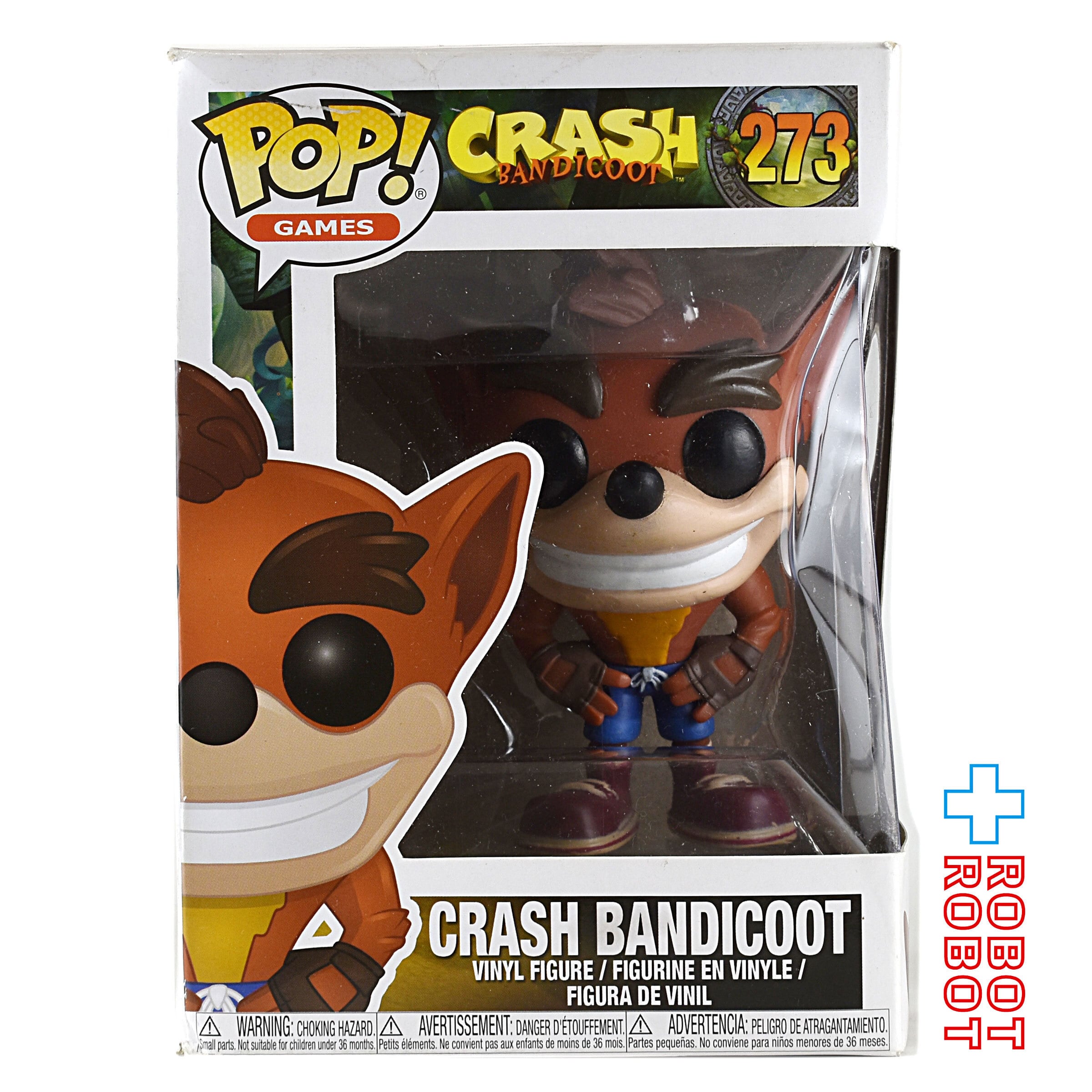 ファンコ POP! 273 クラッシュ・バンディクー ビニールフィギュア 開封箱入 – ROBOTROBOT