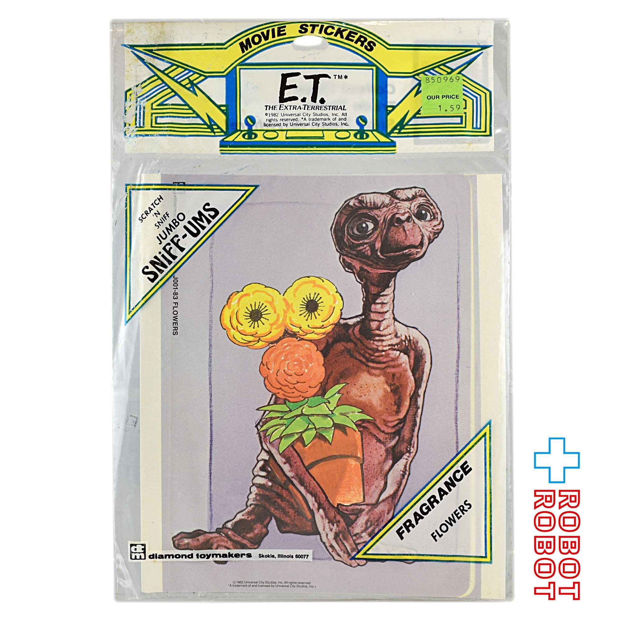 E.T. 匂い付きステッカー 花 – ROBOTROBOT