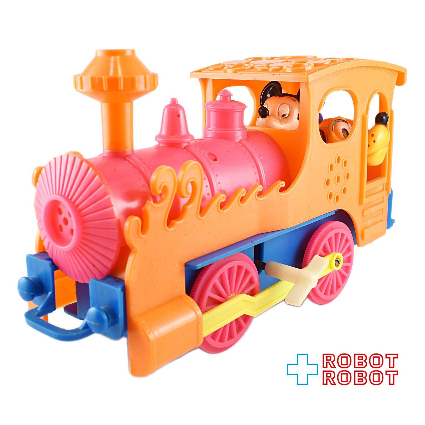 ディズニー ウーウーサウンドロコ ぜんまいプラスチック汽車 (ダルハム社) 1976 – ROBOTROBOT