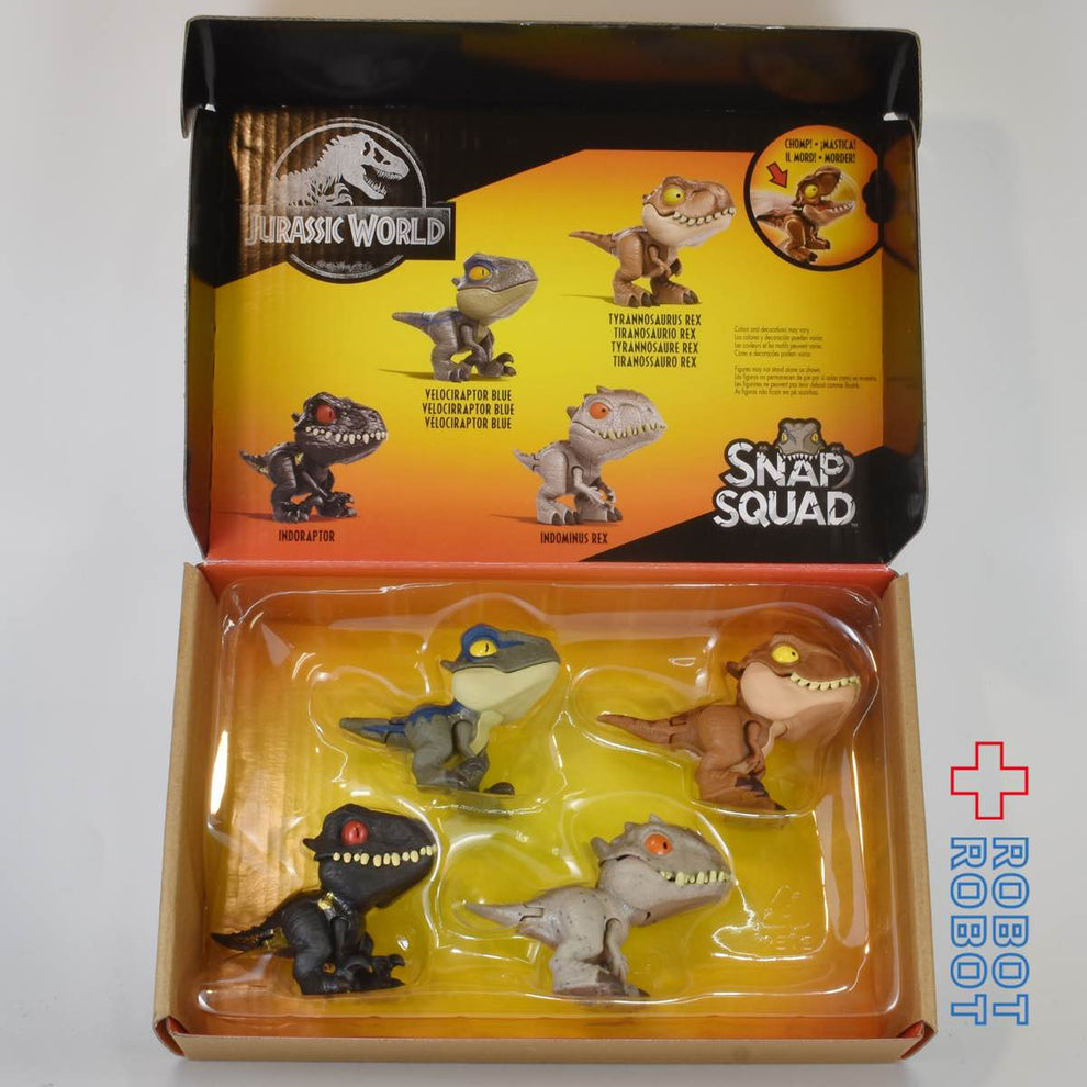 マテル ジュラシック・ワールド スナップ スクワッド wave 1 4パック – ROBOTROBOT